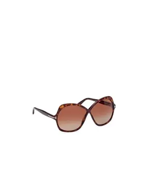 TOM FORD Oversized-frame Sunglasses - Brown