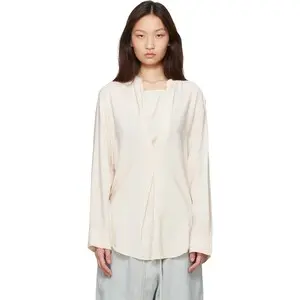 Studio Nicholson Pampa Cowl Neck Blouse