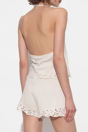 Cult Gaia Sleeveless Open Back Top