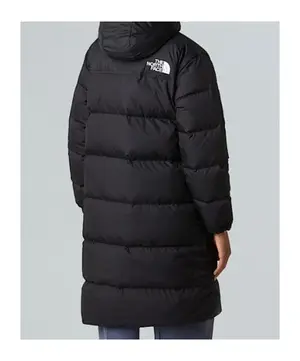 The North Face Nuptse Hooded Parka - Black