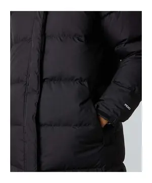 The North Face Nuptse Hooded Parka - Black