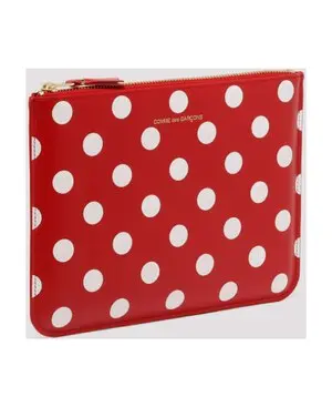 Comme Des Garçons Polka Dot Clutch Bag