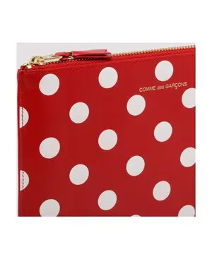 Comme Des Garçons Polka Dot Clutch Bag