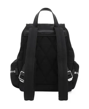 Burberry Small Rucksack In Logo Print Econyl