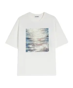 JIL SANDER Wanderlust Project Image Printed Crew-neck T-shirt
