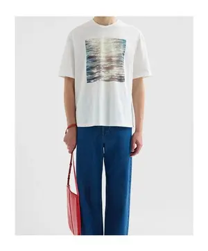JIL SANDER Wanderlust Project Image Printed Crew-neck T-shirt