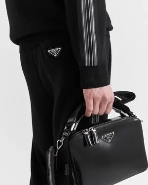 Prada Stripe-detailed Straight Leg Track Pants