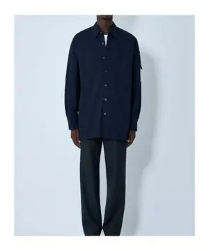Dries Van Noten Button Down Poplin Shirt
