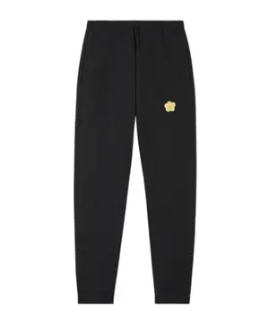 Kenzo Boke Flower' Embroidered Jogpants In Cotton - Black