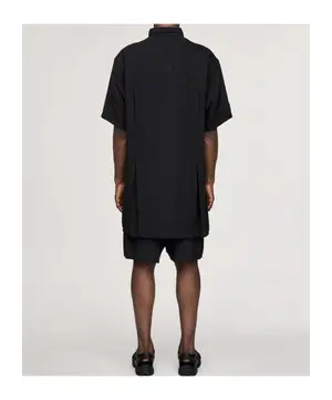 Y3 Placed Graphic Short-sleeve Long Shirt
