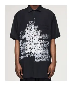 Y3 Placed Graphic Short-sleeve Long Shirt