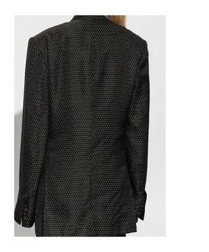 Dries Van Noten Long Sleeve Blazer - Black