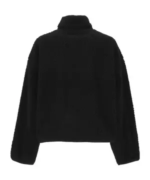 ENTIRE STUDIOS Sherpa Zip Jacket - Black