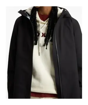 Woolrich Waterproof Hooded Stretch Jacket - Black