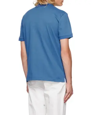 Alexander McQueen Logo-trim Polo Shirt
