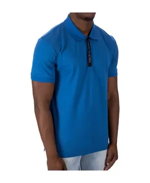 Alexander McQueen Logo-trim Polo Shirt