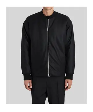 JIL SANDER Zip-up Bomber Jacket