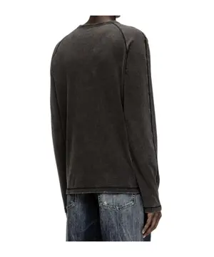 DIESEL® T Mind Long Sleeve Henley T-shirt