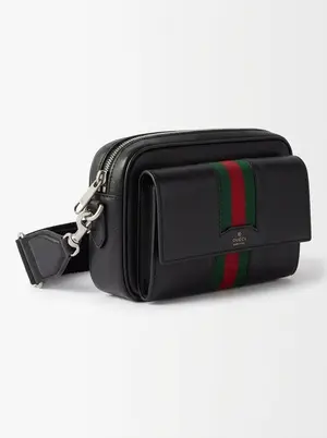 Gucci Web Trademark Mini Bag - Black