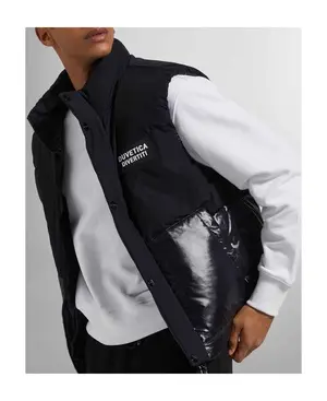 Duvetica Quilted Logo Down Vest