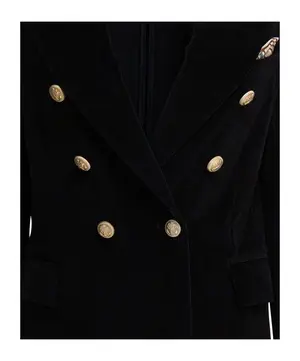 CIRCOLO 1901 Double-breasted Velvet Blazer