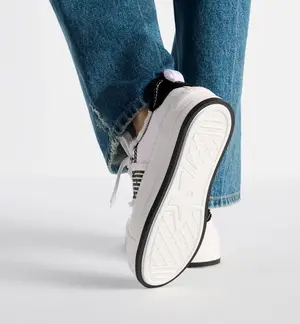 Dior Walk'n' Platform Sneaker With Diorgraphique Logo - White/black