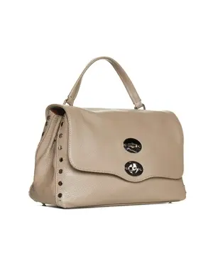 ZANELLATO Postina Twist-lock Top Handle Bag - Nude