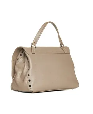 ZANELLATO Postina Twist-lock Top Handle Bag - Nude