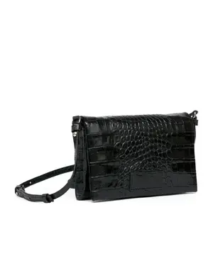 MAISON MARGIELA Embossed Logo Patch Shoulder Bag