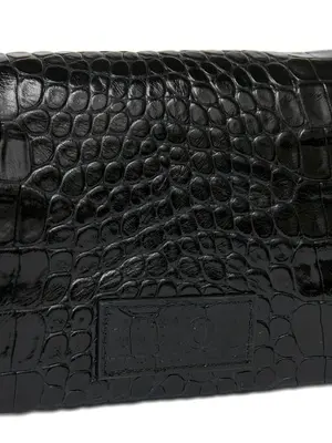 MAISON MARGIELA Embossed Logo Patch Shoulder Bag