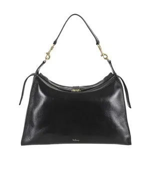Mulberry Zippered Shoulder Bag