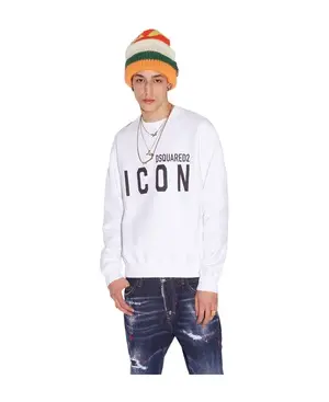 Dsquared2 Icon Crewneck Sweatshirt - White