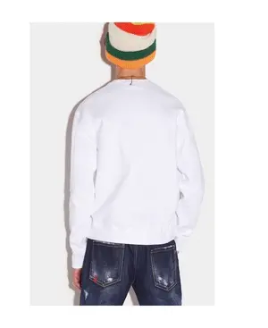Dsquared2 Icon Crewneck Sweatshirt - White