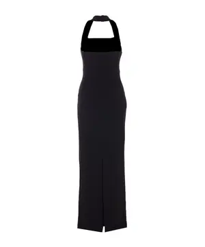 Solace Square Neck Halter Dress