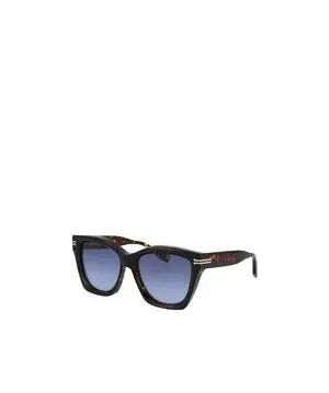 Marc Jacobs Tortoiseshell Square Frame Sunglasses - Black
