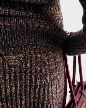 Prada Wool And Cashmere Knit Skirt