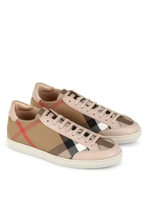 Burberry Checked Sneakers