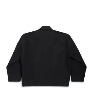 Balenciaga Bb Garderobe Embroidered Zipped Jacket