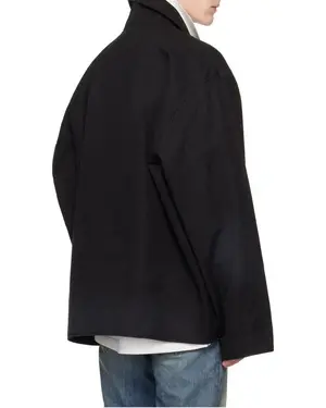 Balenciaga Bb Garderobe Embroidered Zipped Jacket