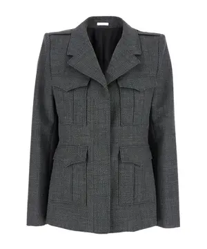 Alexander McQueen Pocket Detailed Blazer