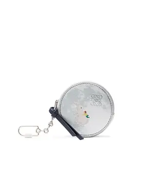 Loewe Bunny Large Cookie Coincase - Silver
