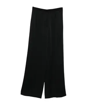 FORTE_FORTE Wide-leg Palazzo Trousers - Black