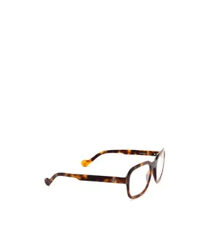 Moncler Square Frame Glasses - Black