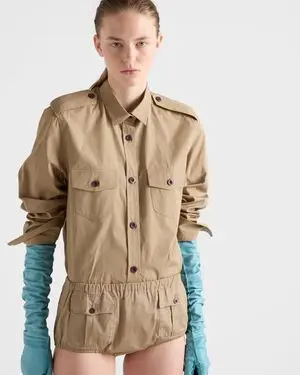 Prada Long-sleeved Button-up Shirt