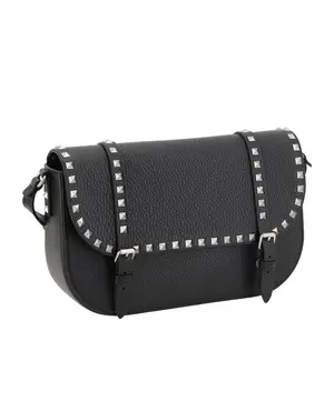 Valentino Garavani Rockstud Foldover Top Shoulder Bag
