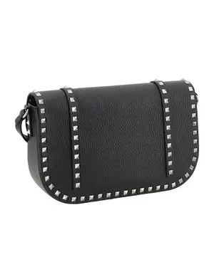Valentino Garavani Rockstud Foldover Top Shoulder Bag