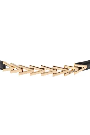 Versace Panelled Buckle Belt