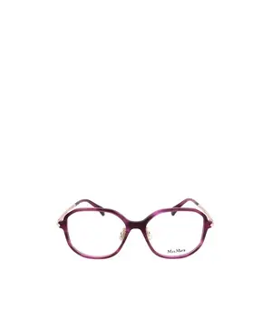 Max Mara Square Frame Eyeglasses - Red
