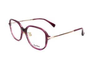 Max Mara Square Frame Eyeglasses - Red