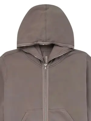 Rick Owens Zipped Hoodie - Gray